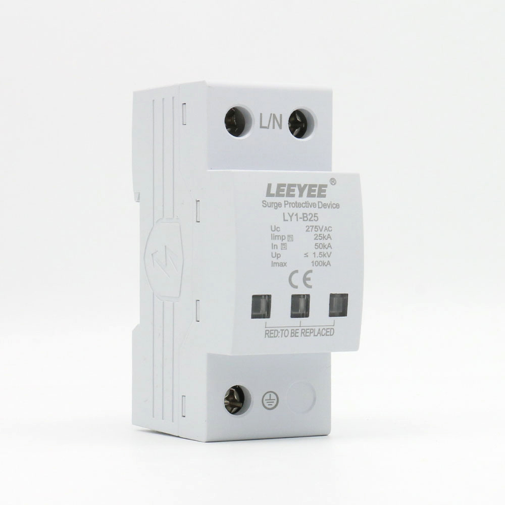 LY1-B25/1(S)MONOBLOCK SINGLE-POLE SPD - Surge Protector, Surge Arrestor ...