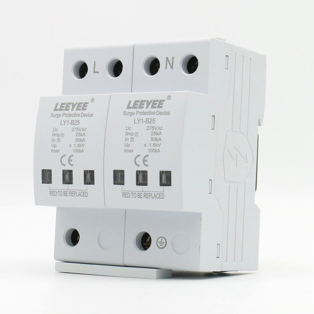 LY1-B25/2(S) MONOBLOCK SINGLE-POLE SPD - Surge Protector, Surge ...