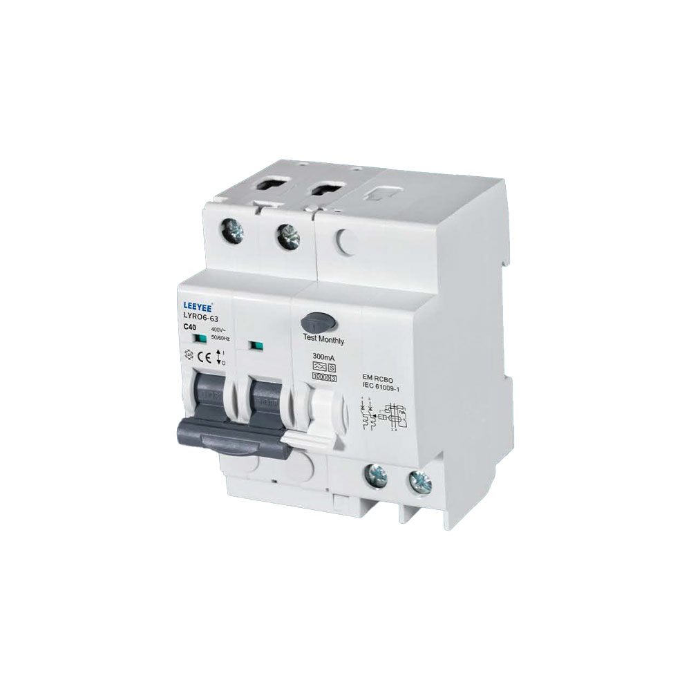 Residual Current Circuit Breakerwith Overload Protection LYRO6-63 ...